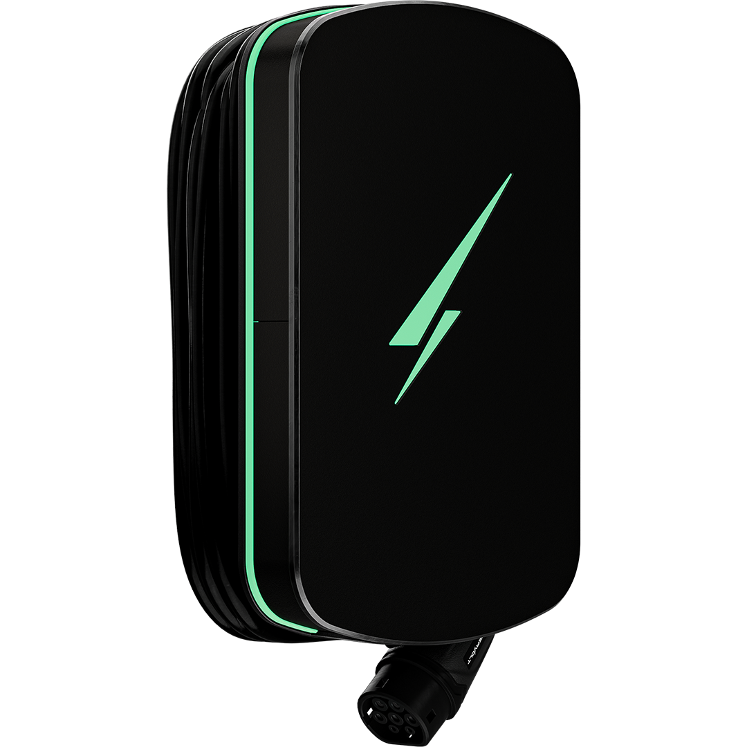 Hypervolt 7.5m Ultra Black EV Charger | Smart & Solar Ready
